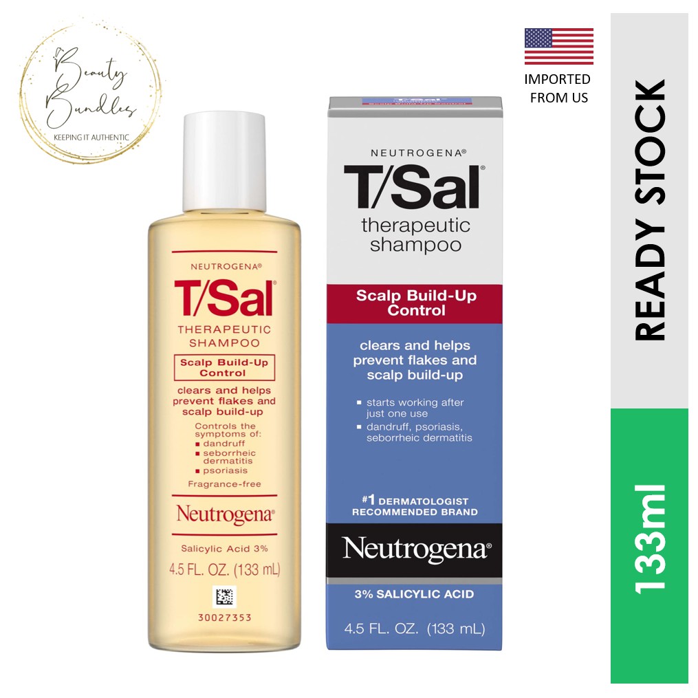 Neutrogena T/Sal Therapeutic Shampoo, 3% Salicylic Acid (133ml) | Shopee Malaysia