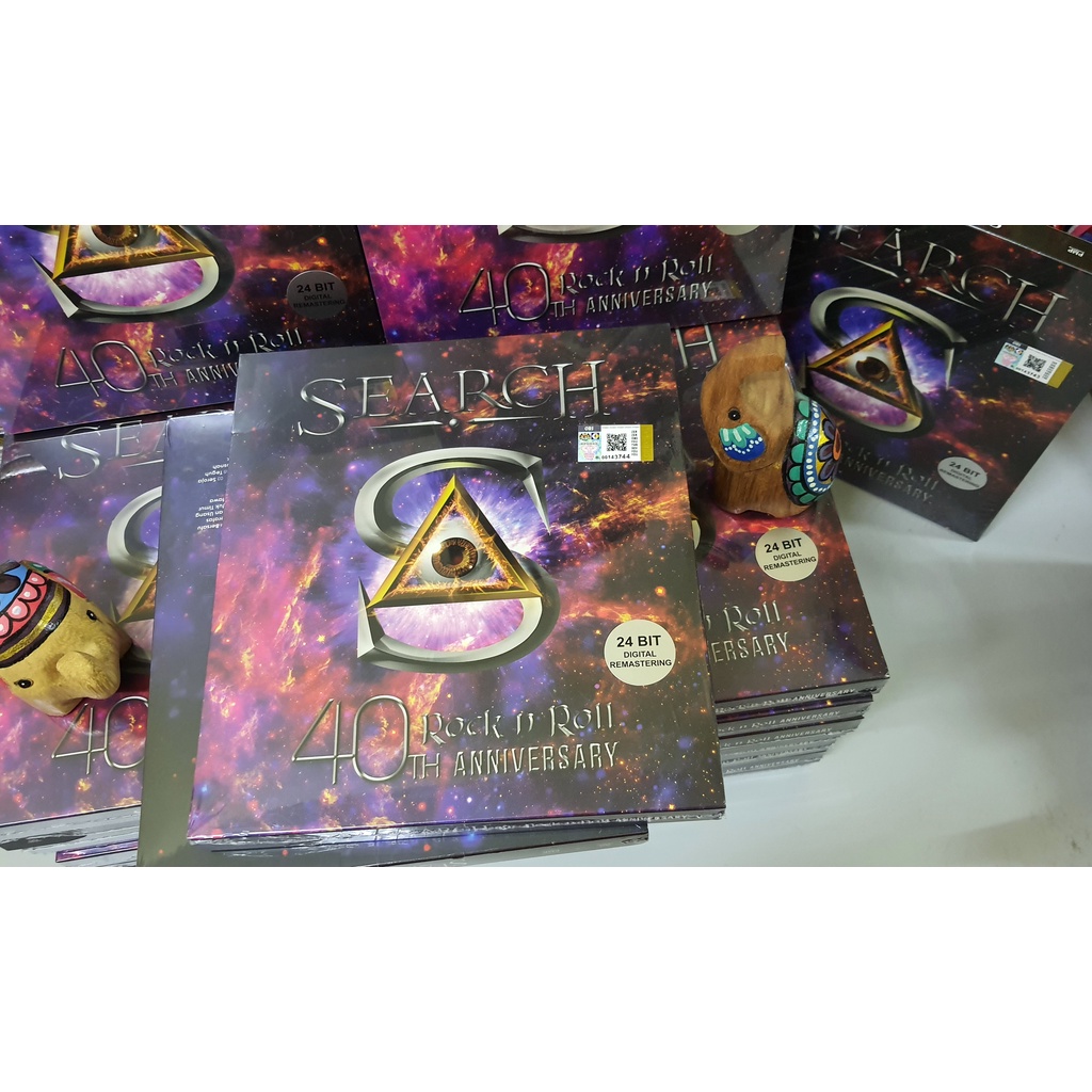 CD Search 40th Anniversary Rock N Roll (3CD + 3 Kaset + Postcards + Poster A3) Ready Stock ...