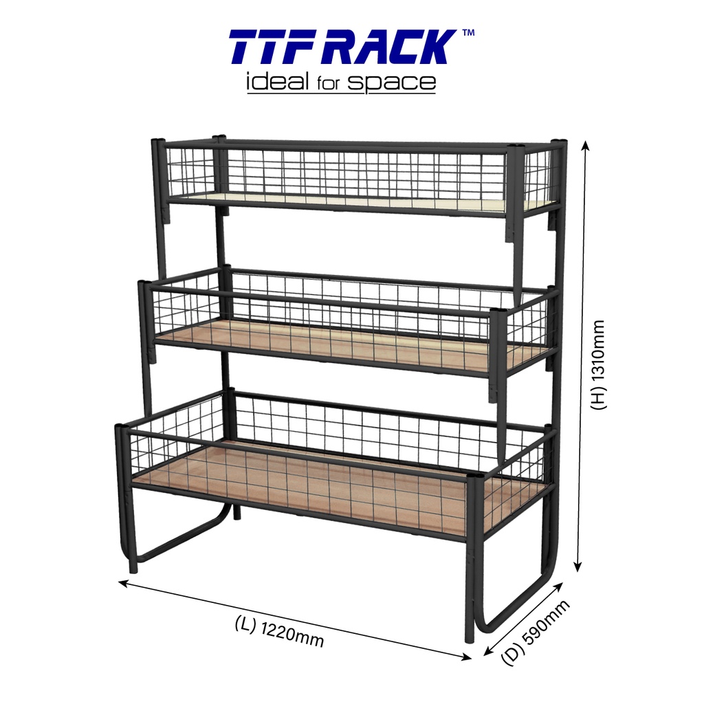 TTF Rack™ (OFFER BIN) Rak Kedai Runcit Supermarket Equipment | Shopee ...