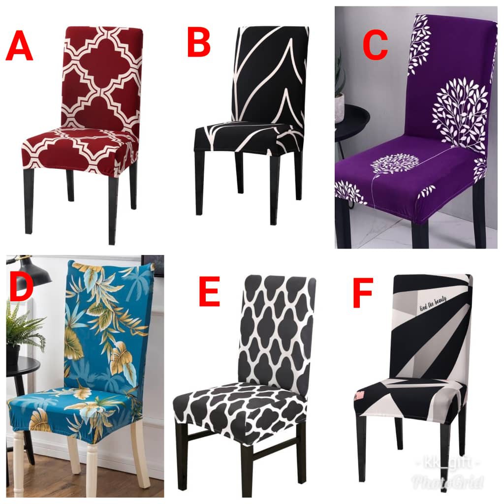 Sarung Kerusi Banquet Meja Makan Corak Menarik / Pelindung Kerusi Cover ...