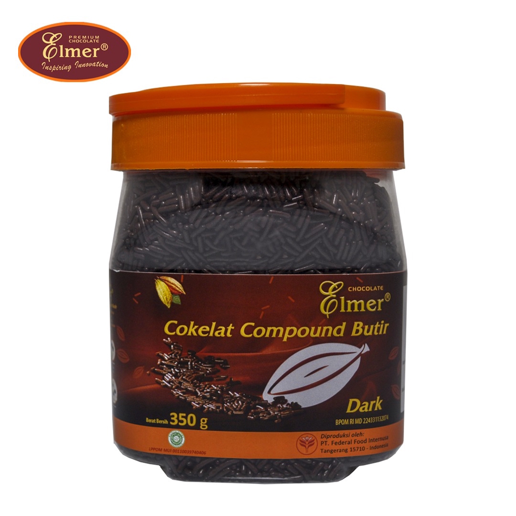 Elmer Ghana Dark Chocorice 350 gr | Chocolate Sprinkle | Meises ...