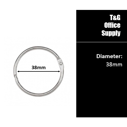 Metal Card Ring / Book Binder Ring / Cincin Buku (19mm / 25mm / 32mm ...