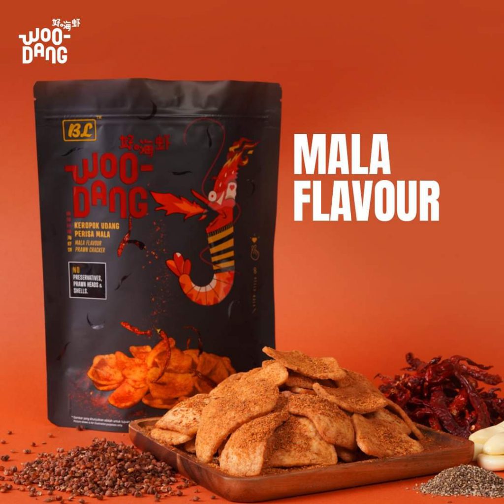 好嗨虾大虾片 麻辣 咸蛋 原味 海苔 WOO SANG PRAWN CRACKERS 70G | Shopee Malaysia