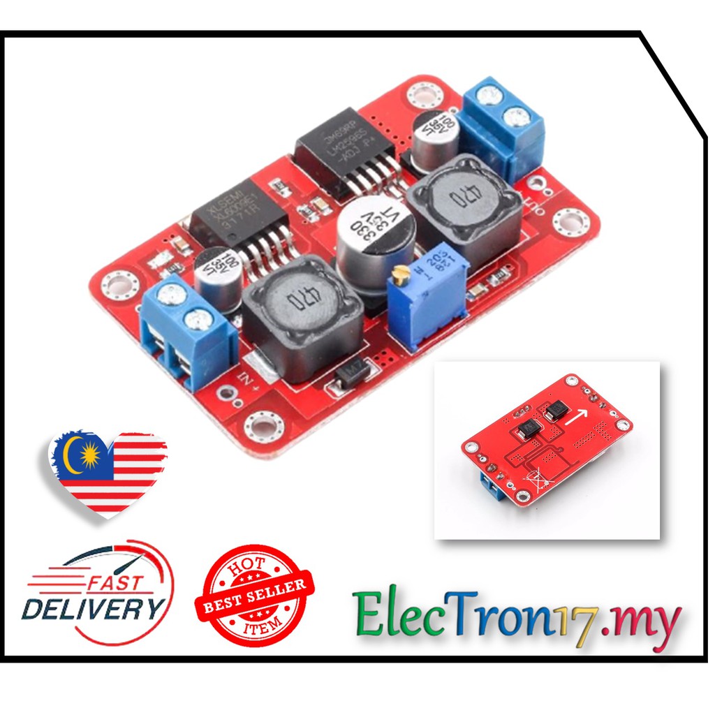 XL6009E1 LM2596S Dc to Dc Buck and Boost Step Up Step Down Voltage ...