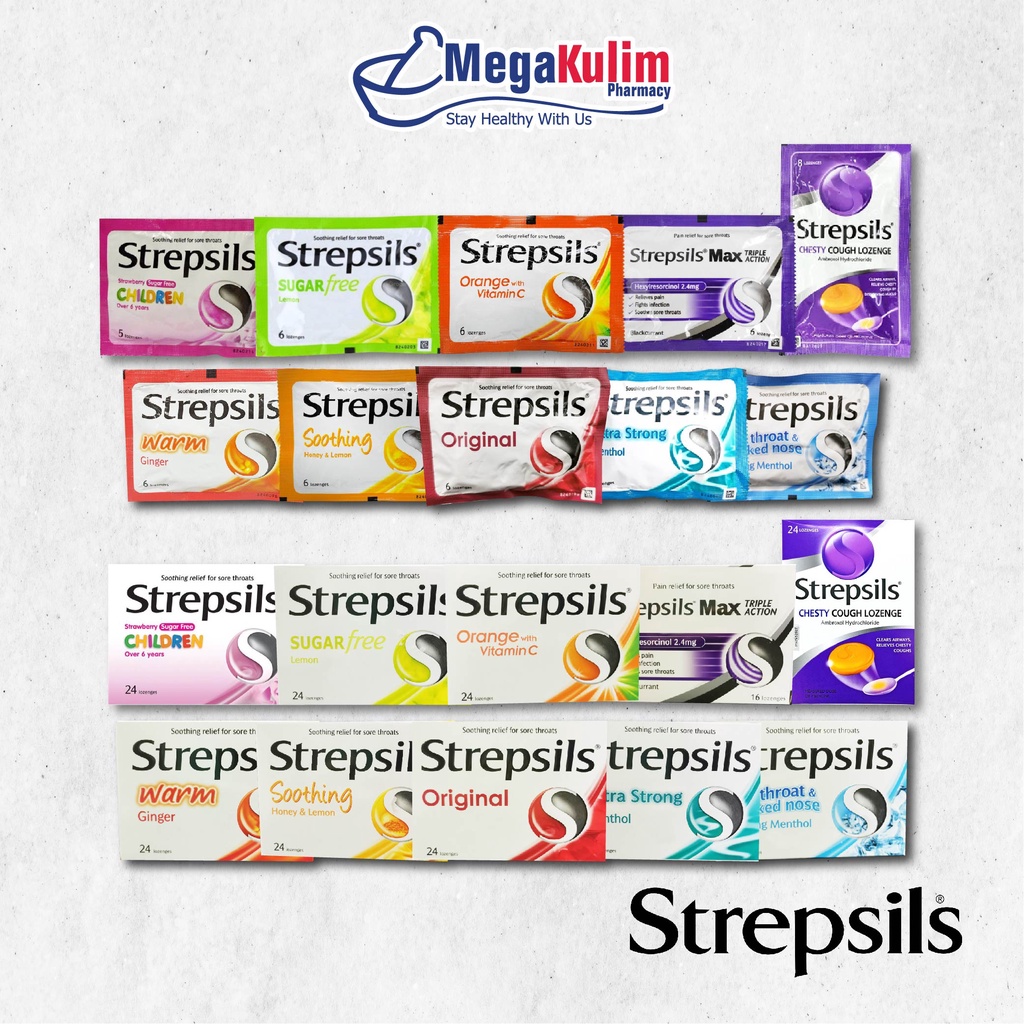 Strepsils Soothing Sore Throat Lozenges (Packet / Box) | Shopee Malaysia