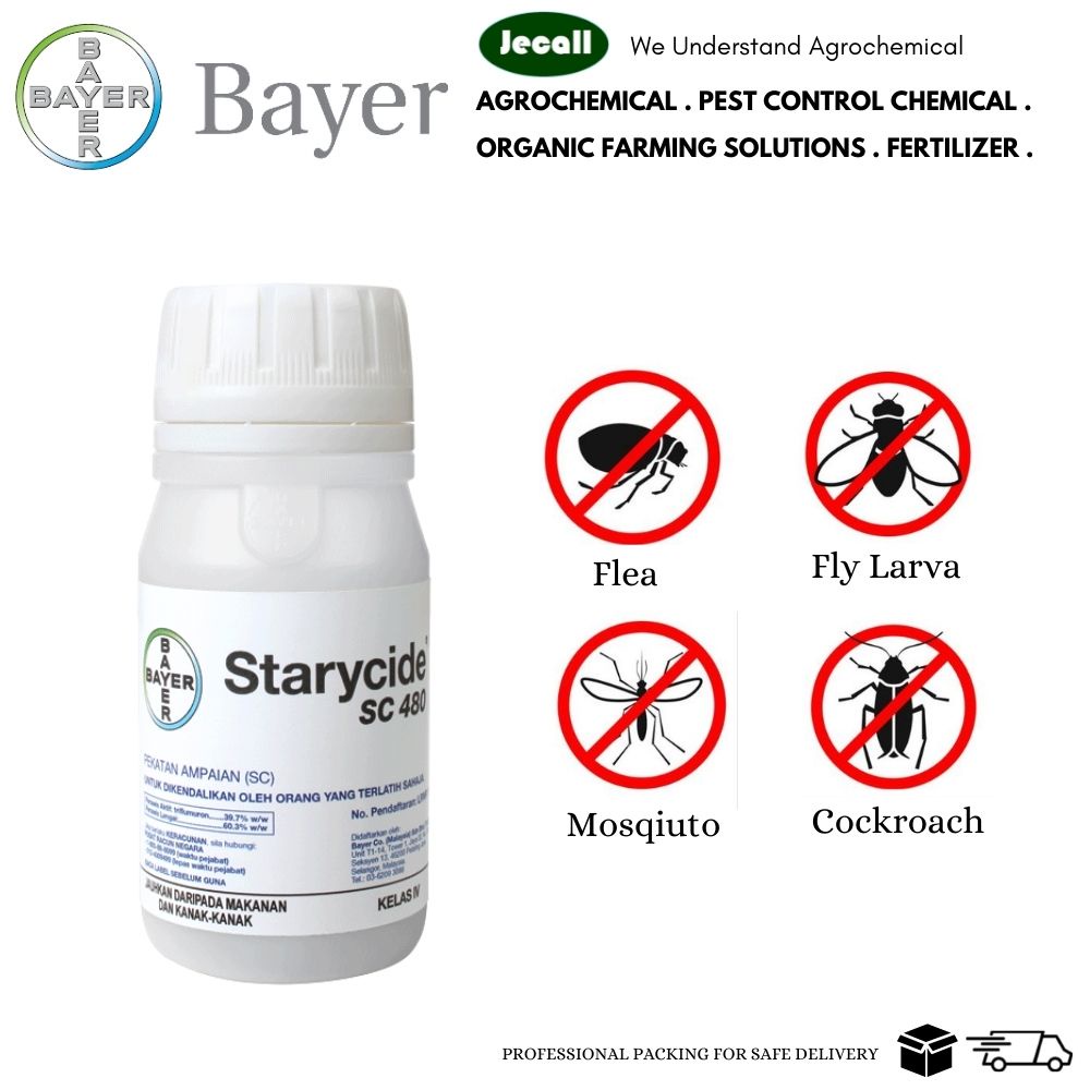 Bayer Starycide® SC480 Pest Control Solution 50ml / Triflumuron 39.7% ...