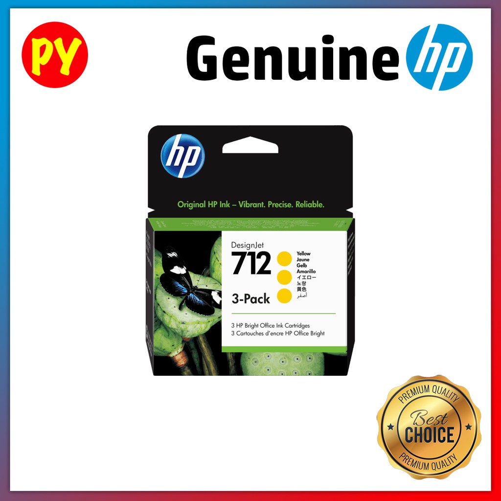 HP 712 | 712B Original Ink Cartridge for HP DesignJet (3ED28A) (3ED29A ...