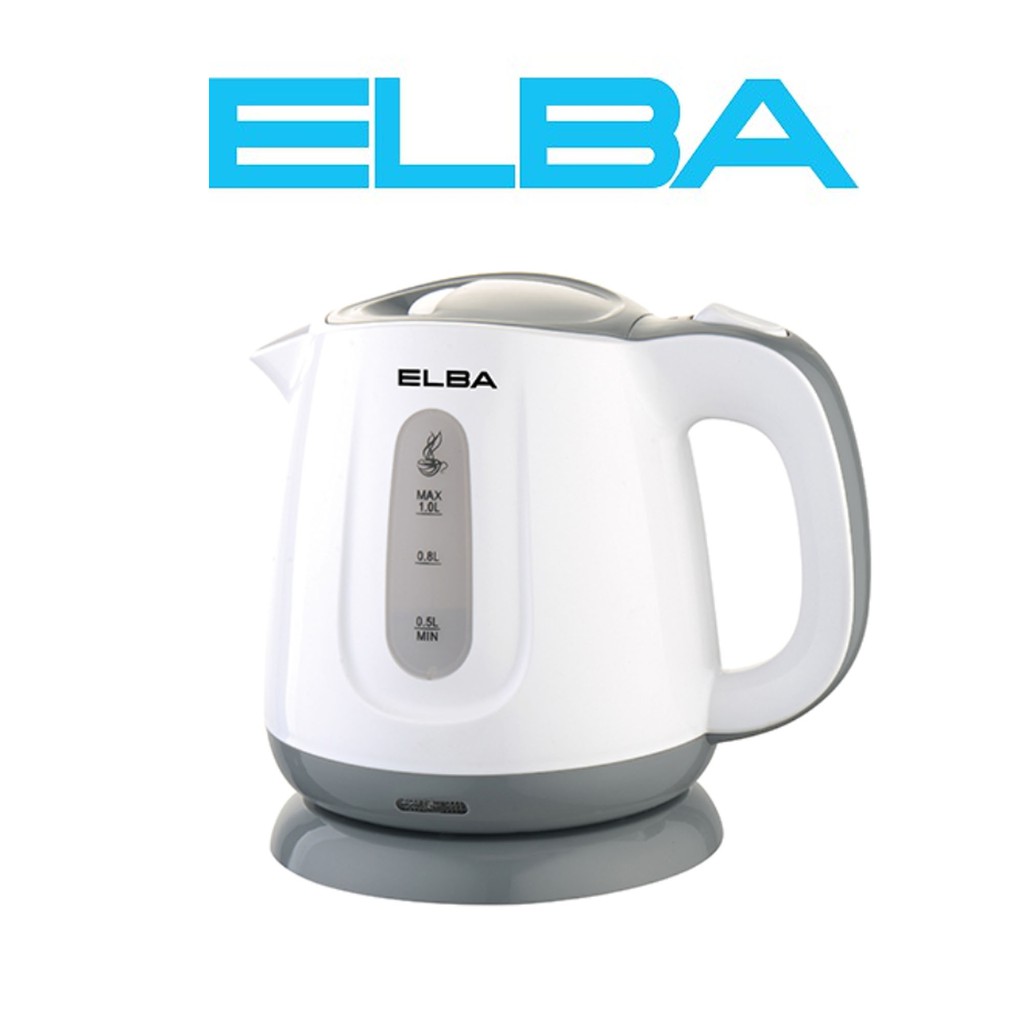 ELBA 1.0L JUG KETTLE EJK-G1033(WH) | Shopee Malaysia