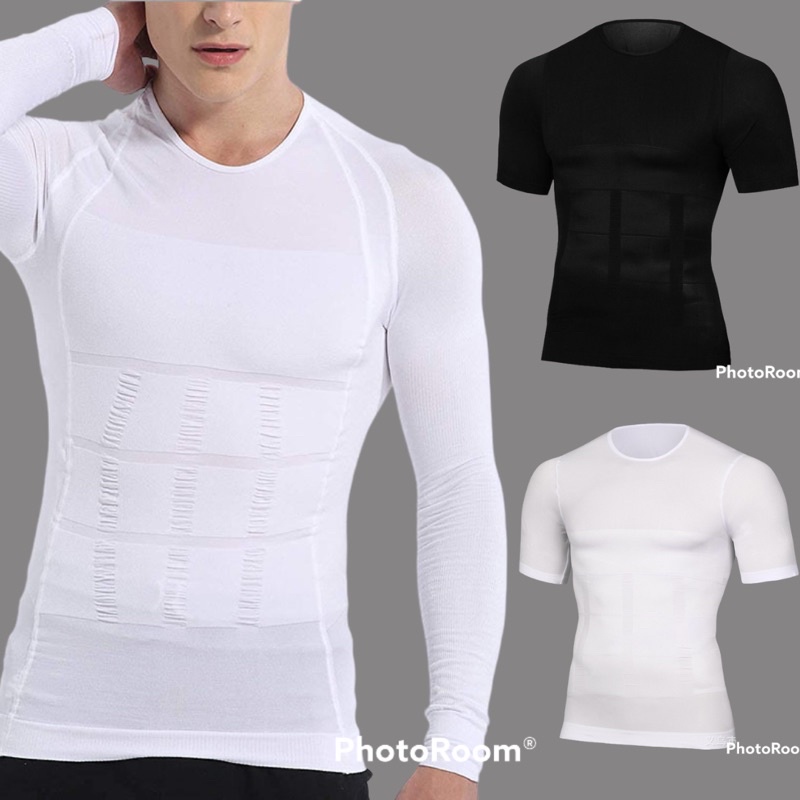 🔥Magic T-Shirt Shaper🔥T-Shirt Abang Boroi Baju Abang Sado Slimming Body ...