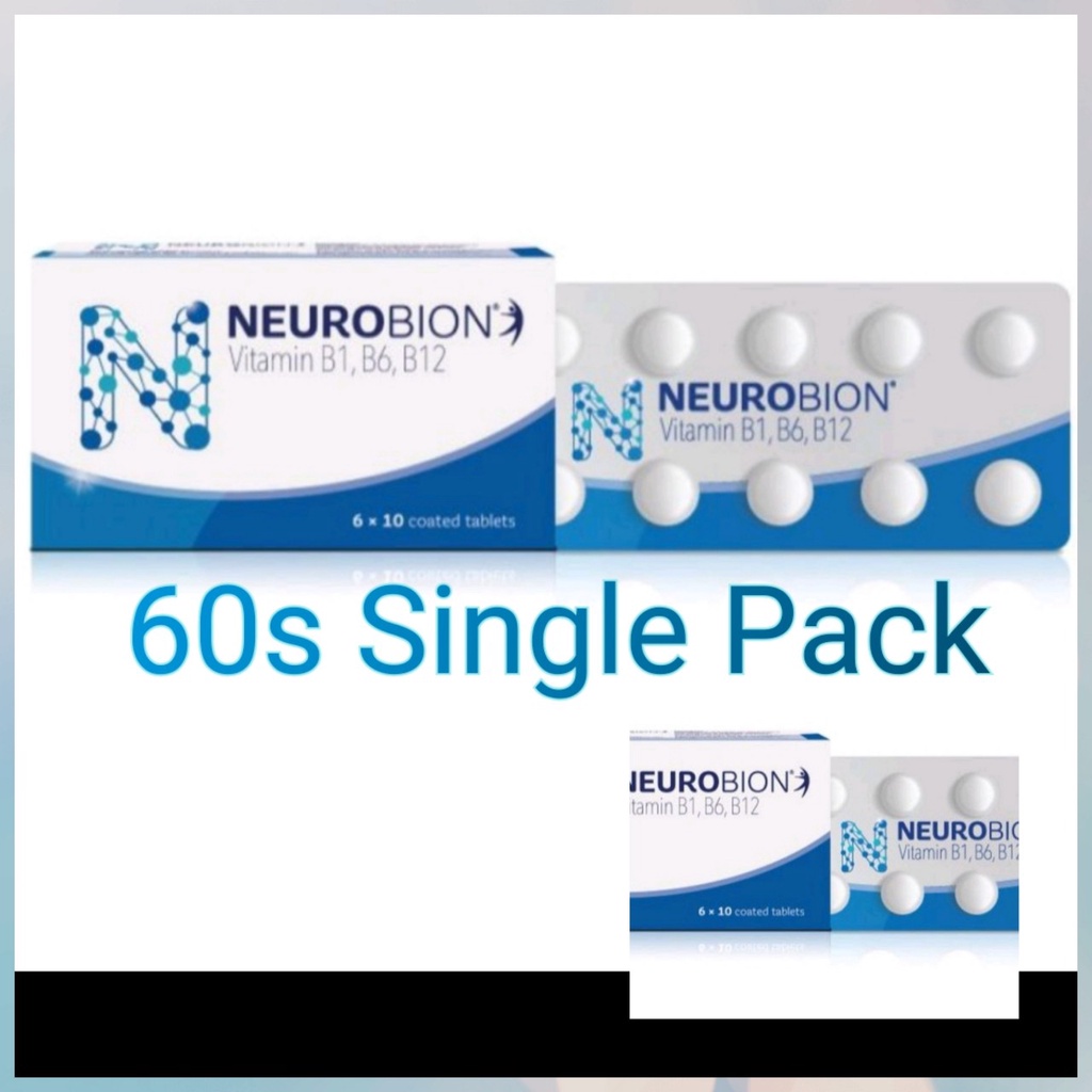 NEUROBION VITAMIN 60S B1, B6, B12 [NEW PACKAGING] | Same Day Shipping ...
