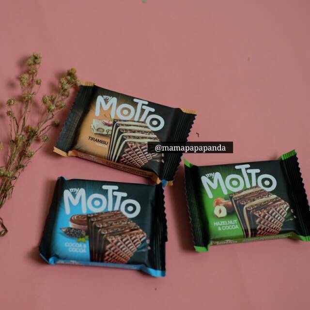 My Motto Wafer Bulgarian Halal (Hazelnut and Cocoa, Cocoa and Cocoa ...