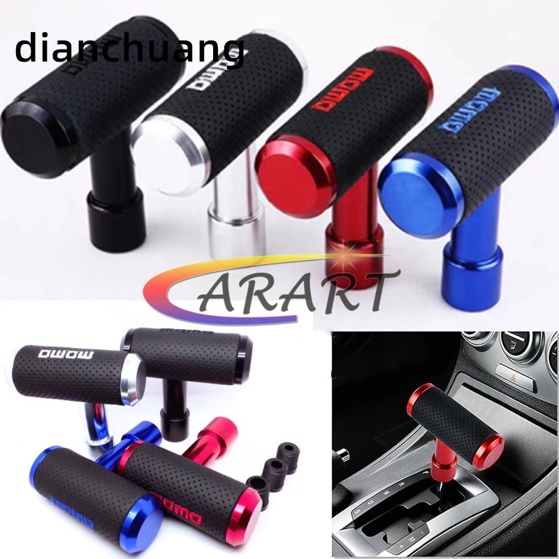 Airplane T Shape Universal Car Gear Shift Knob Long Aluminum Manual ...