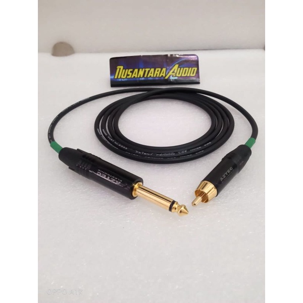 Original rca to ts 1 meter mogami 2333 unbalanced cable | Shopee Malaysia