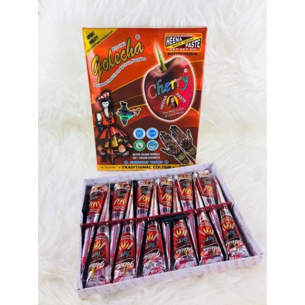 INAI / HENNA PASTE CHERRY GOLECHA MURAH ORI | Shopee Malaysia
