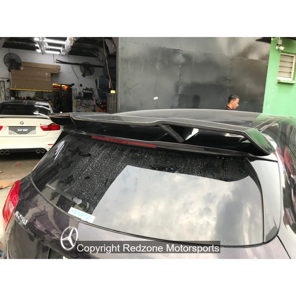 [READY STOCK !!!] Mercedes benz W176 A45 carbon fiber Revozport spoiler ...