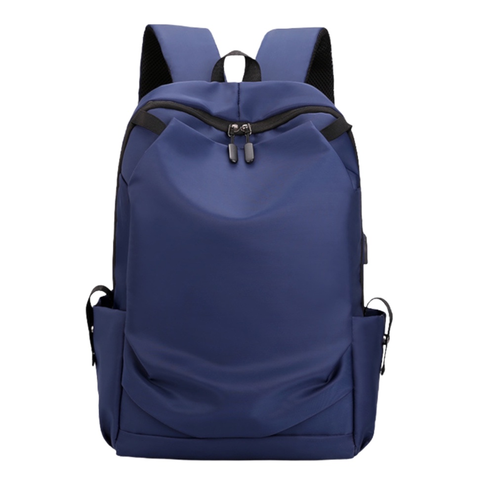 Water Resistant Nylon School Backpack Laptop Backpack with USB Function ...