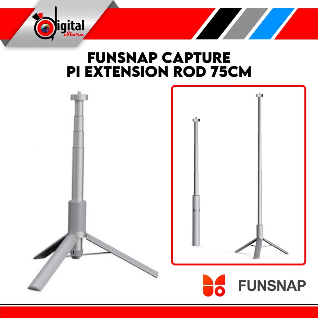 Funsnap Capture Pi Extension Rod 75cm - Tripod Stabilizer 75cm | Shopee Malaysia