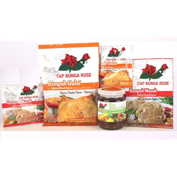 REMPAH CAP BUNGA ROSE (REMPAH MASAK & REMPAH GULAI) | Shopee Malaysia