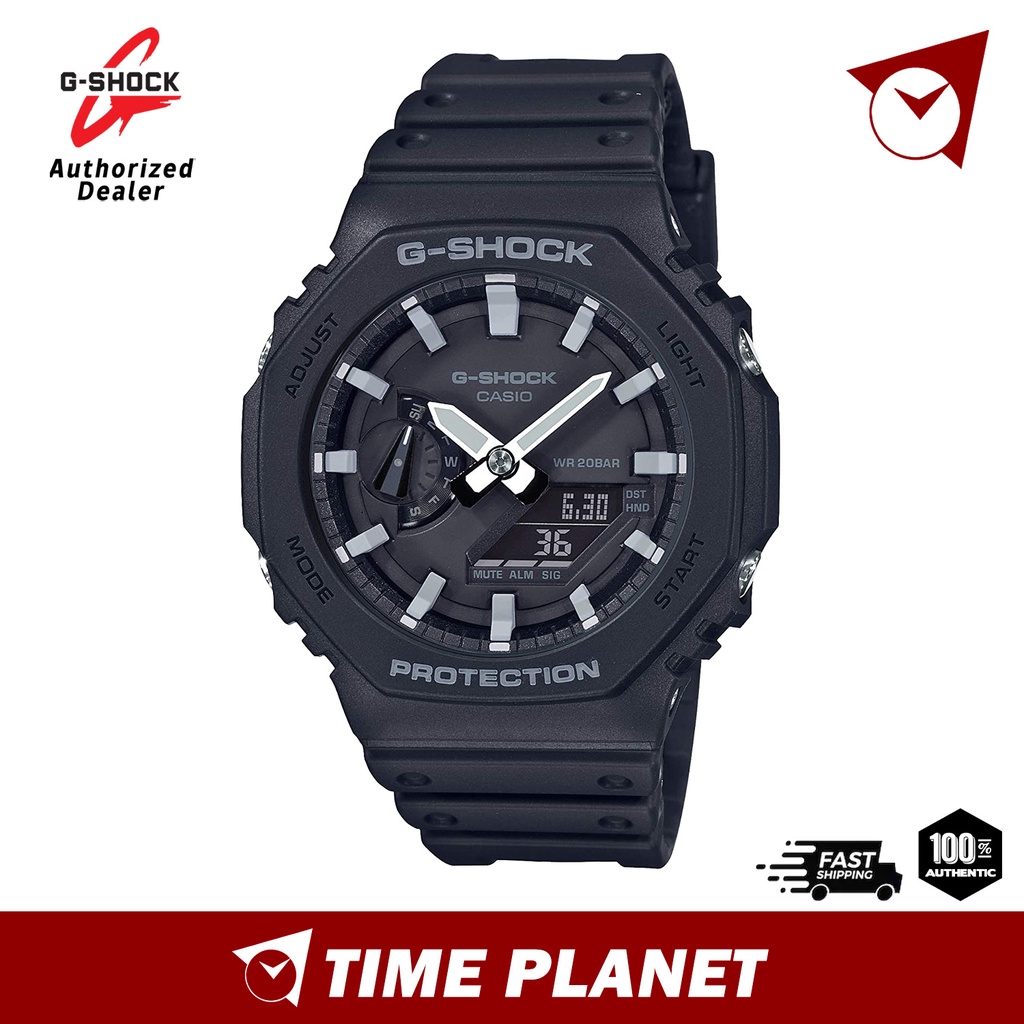 [Official Warranty] Casio G-Shock GA-2100 Series TMJ Black Men Watch GA ...