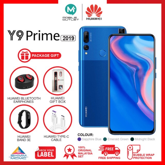 Huawei Y9 Prime 2019 4GB/128GB (Original Huawei Msia) | Shopee Malaysia
