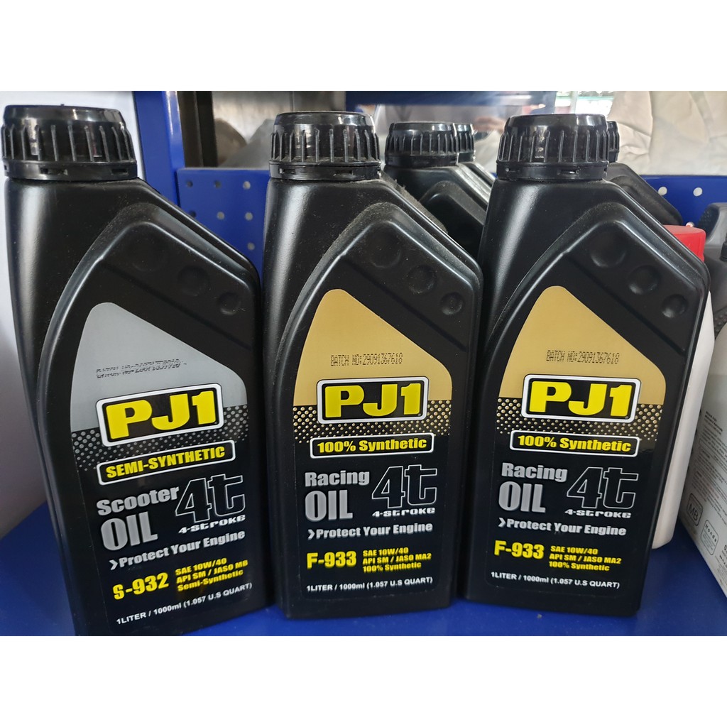 PJ1 OIL /SCOOTER OIL /4T OIL/ 4 STROKE OIL 100% original SYM 100% synthetic | Shopee Malaysia