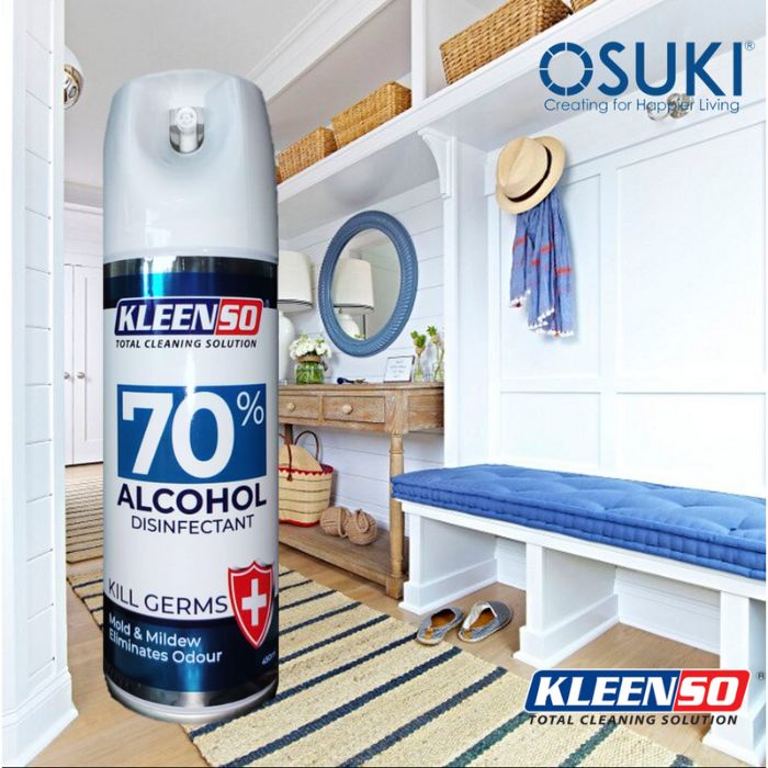 KLEENSO Aerosol Disinfectant Spray (450ml) | Shopee Malaysia