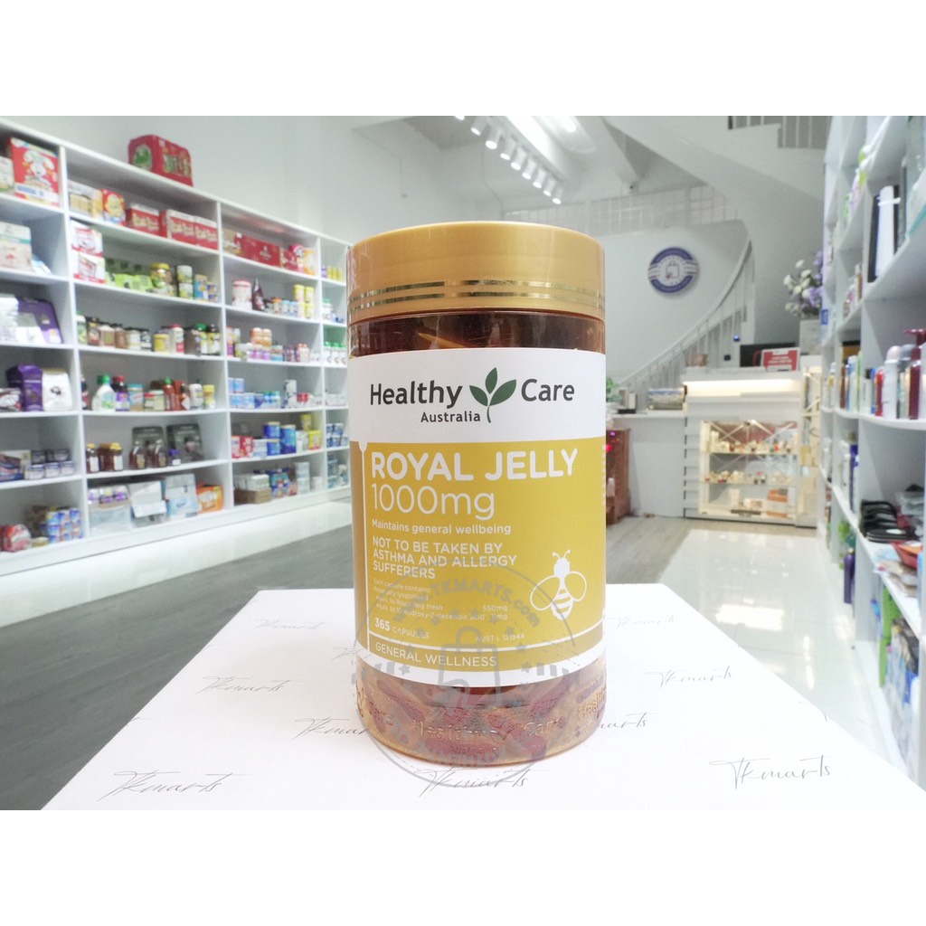 Healthy Care - Royal Jelly 1000MG (Royal Jelly 365 Tablets) | Shopee ...