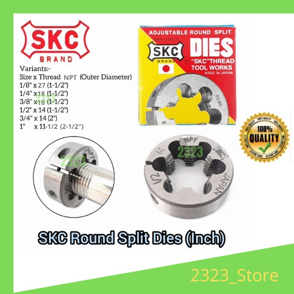 NPT SKC ROUND DIES [MADE IN JAPAN!] NO. 820 SKC 100% ORIGINAL | Shopee Malaysia