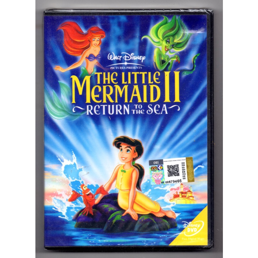 THE LITTLE MERMAID 2 - RETURN TO THE SEA (DVD ORIGINAL) | Shopee Malaysia