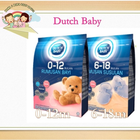Dutch Baby 0-12 / 6-18 Bulan Rumusan Susulan 850g | Shopee Malaysia