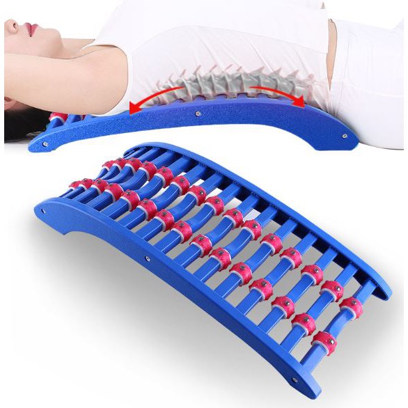 Orthopedic Back Stretching Support 磁疗腰椎脊柱舒缓架Backache Relieve/Back ...