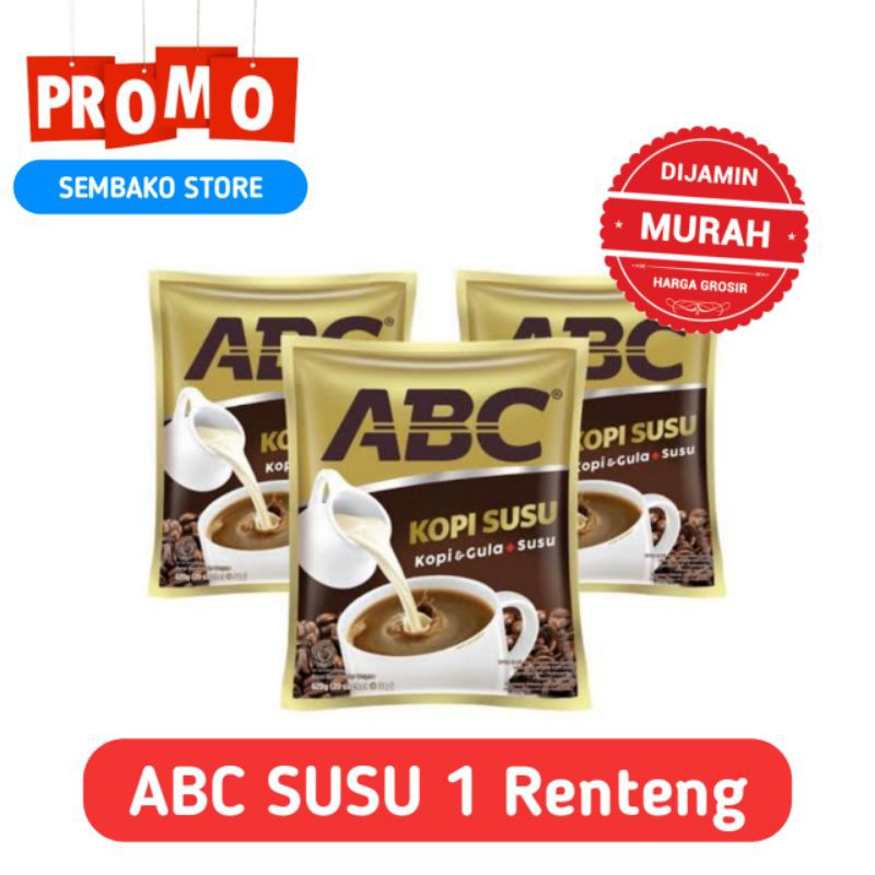 Abc Milk Coffee (contents 10 Packs) | Shopee Malaysia