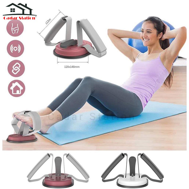 CS_Portable Feet Belt Sit-Up Assistant Device Abdominal Abs Exercise ...