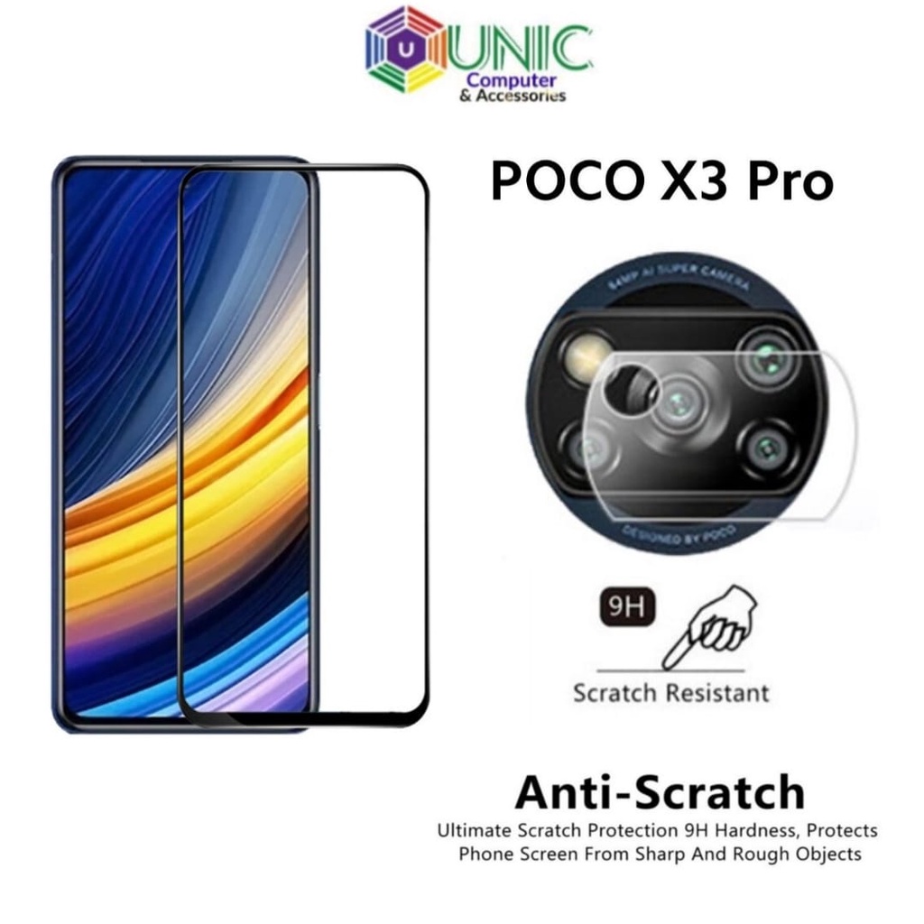 Xiaomi POCO X3 Pro tempered Glass screen protector for Xiaomi Poco X3 ...