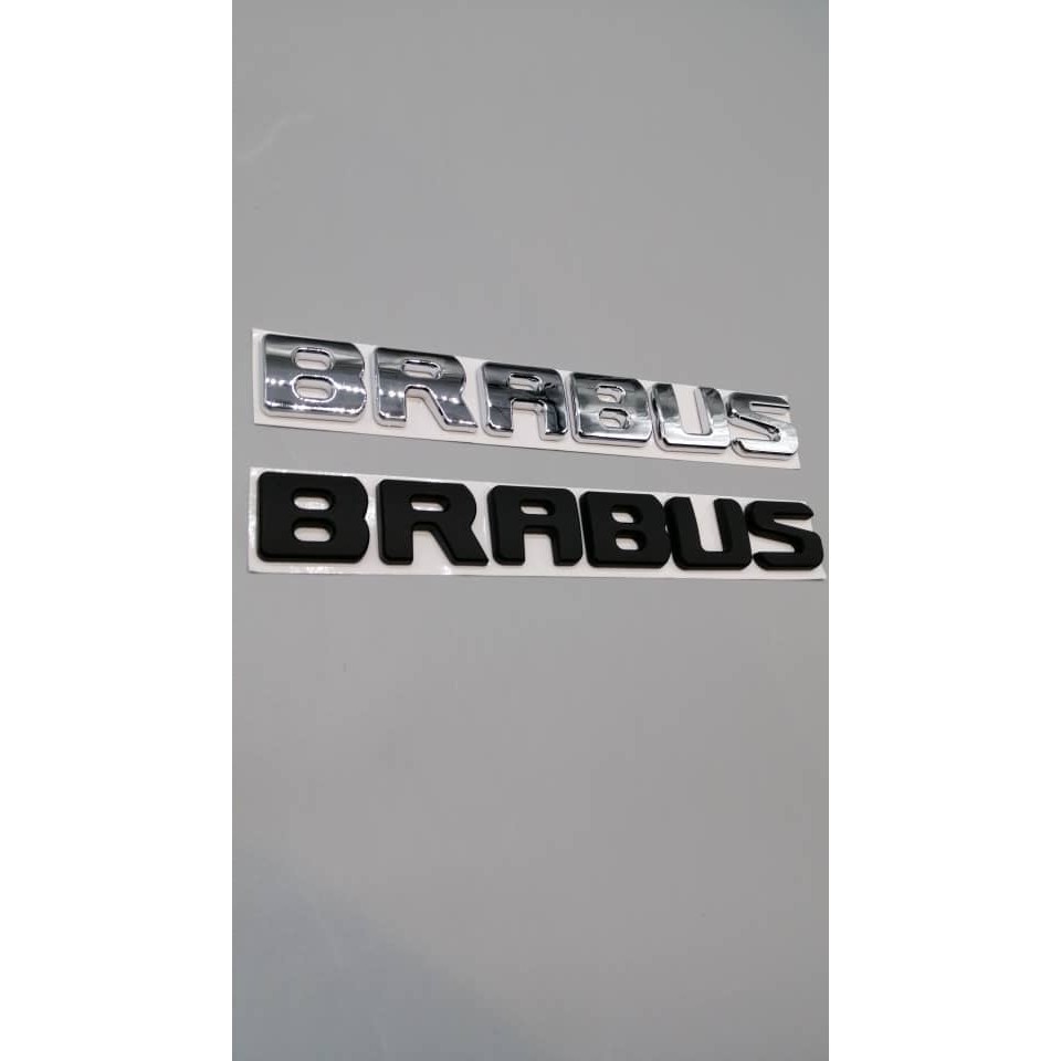 MERCEDES BENZ BRABUS EMBLEM LOGO Car Body Sticker Auto Emblem Rear ...