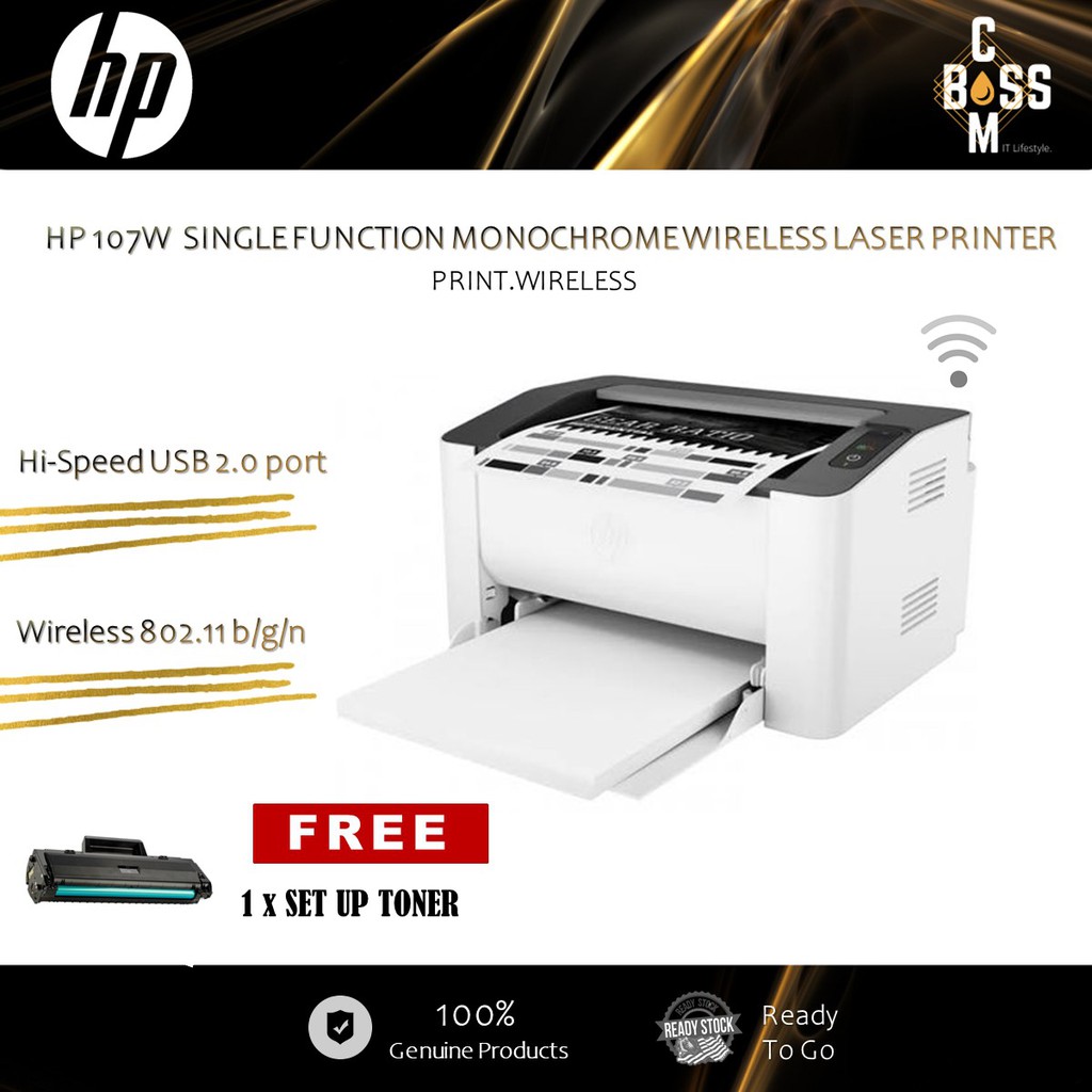 Orginalhp Laser Single Function Monochrome Wireless Laser Printer 6405