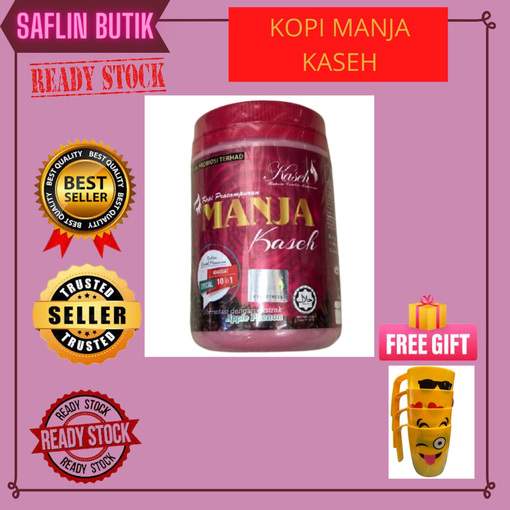 💯 Original HQ🔥MANJA QASEH COFFEE🔥 MINUMAN MANFAAT WANITA | Shopee Malaysia