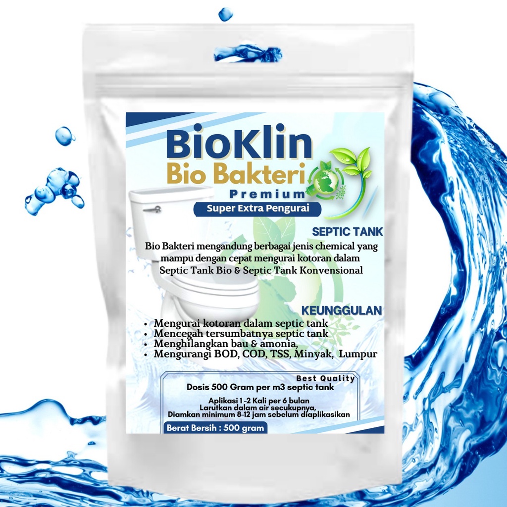 Bioclinic Bio Bacteria Powder For Modern Septic Tanks (Snail ...