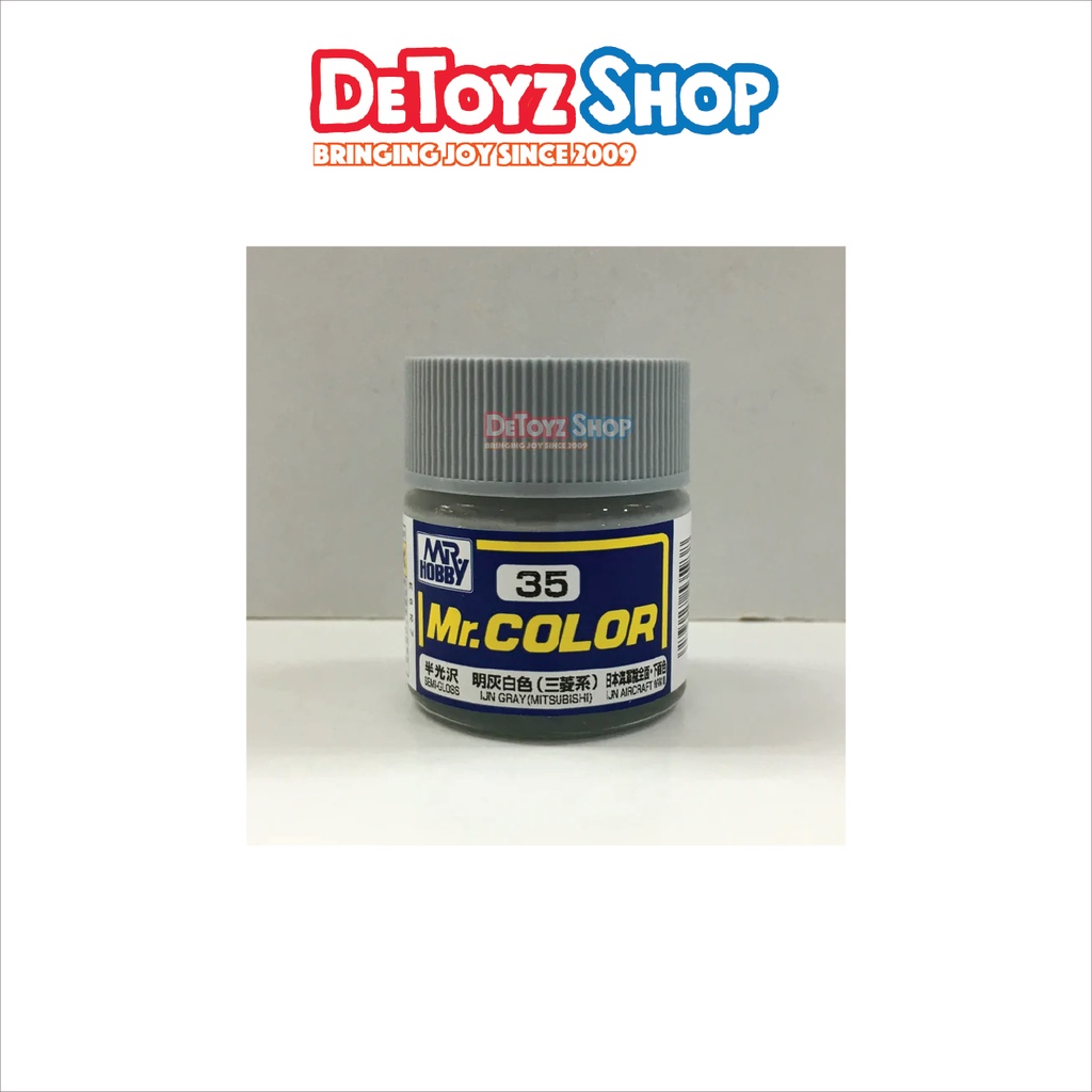 [Mr Hobby] Mr Color C-35 IJN Gray (Mitsubishi) (10ml) | Shopee Malaysia