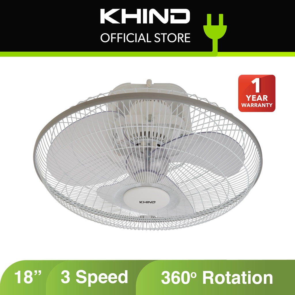 KHIND Kipas Auto | Auto Fan (18") AF1801 | Shopee Malaysia