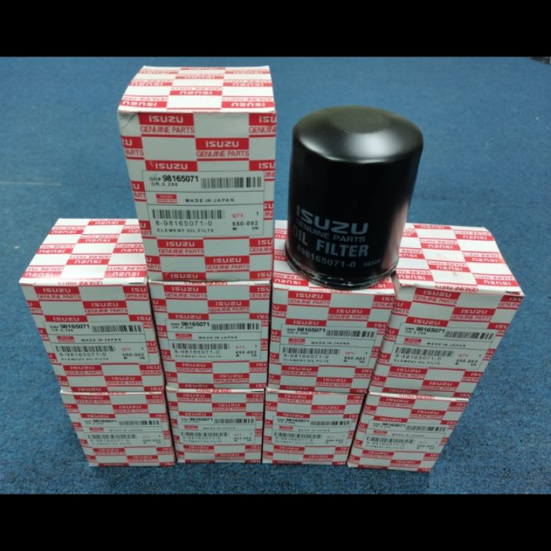 OIL FILTER ISUZU D-MAX RT50 2.5 NEW [2012~2018] (8-98165071-0) | Shopee ...