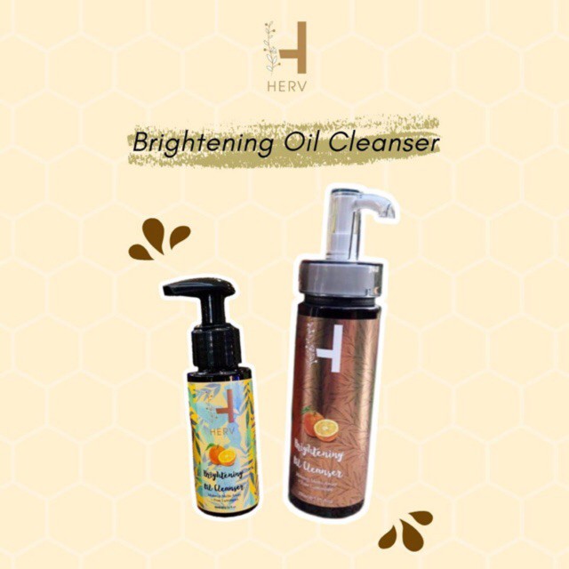 Herv Brightening Oil Cleanser 💯 Original HQ | Shopee Malaysia