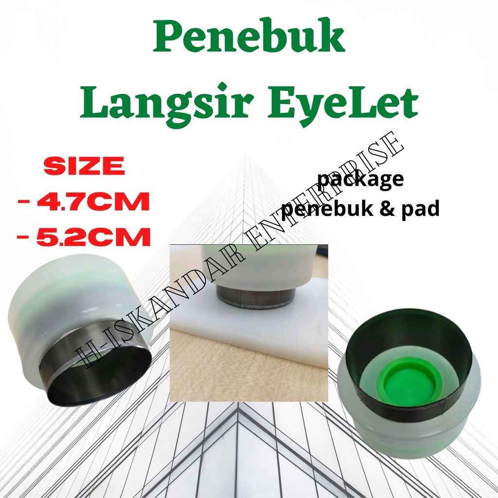 Penebuk Lubang Langsir / Penebuk Lubang included Pad - High Quality ...