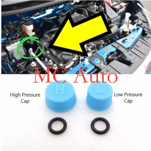 CAR AIR COND CAP HIGH AND LOW / AIR COND STOPER CAP | Shopee Malaysia