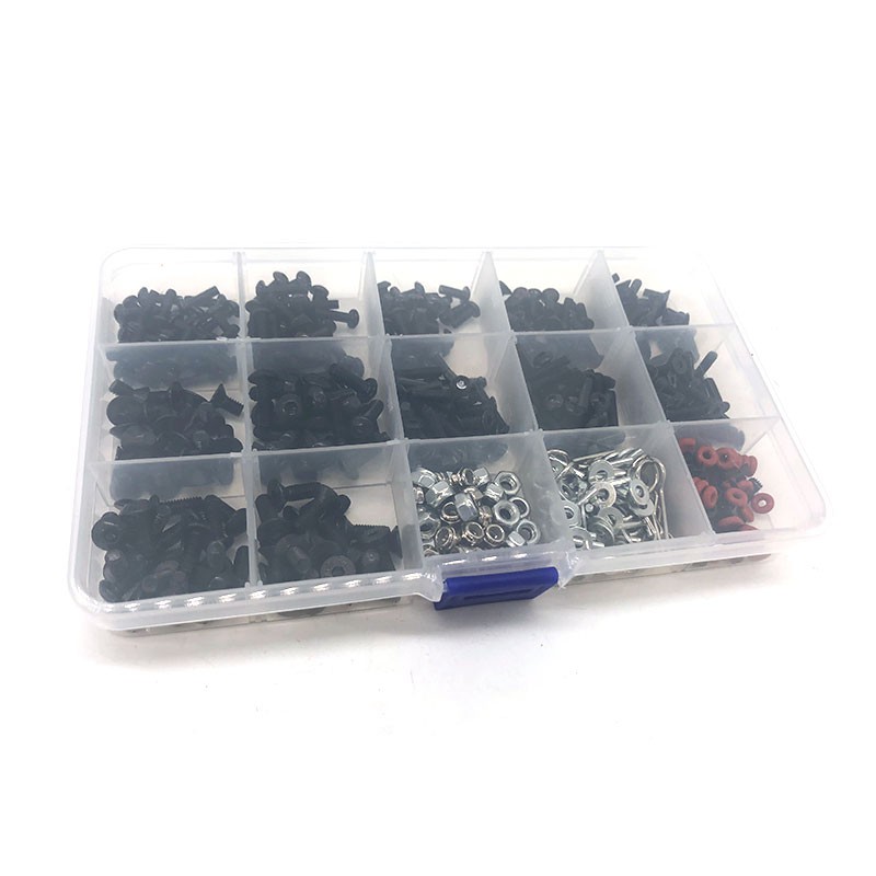 RC Car Parts 1/10 1/8 Big Repair M3 Screw Box Package Set Remote ...