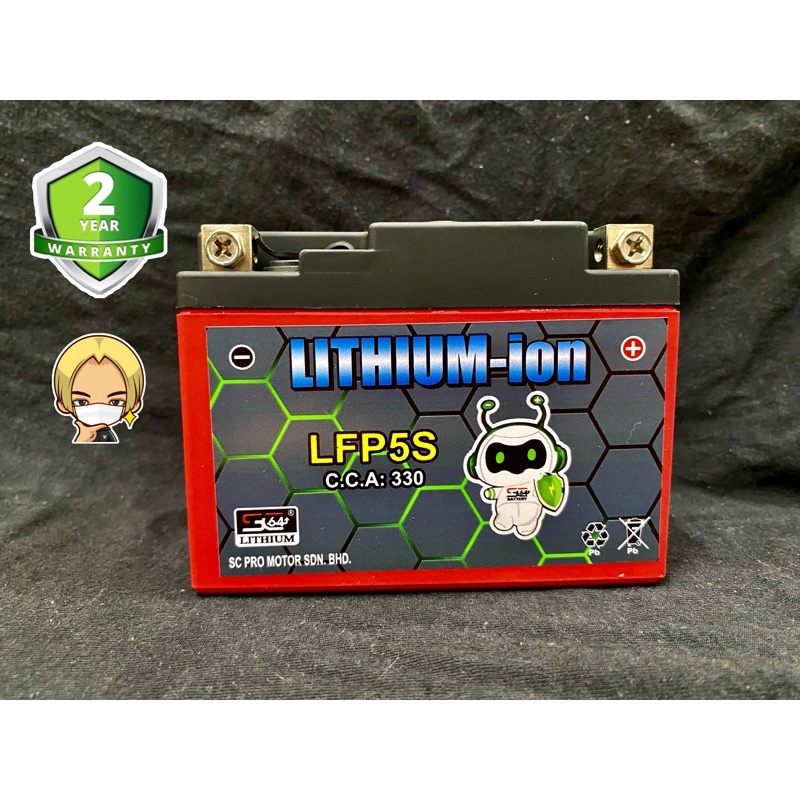 SC64 battery Lithium-ion ( LFP5S) ( LFPB5L ) ( LFPZ7S ) | Shopee Malaysia