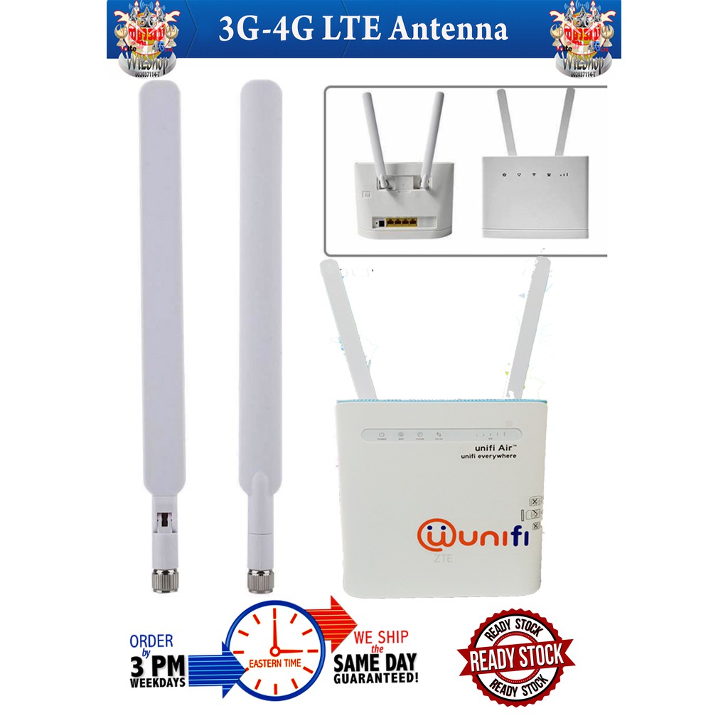 ANTENNA ZTE/Huawei 4G LTE ROUTER ANTENNA B525s-65a/B315/B310/ZTE Mf286c ...
