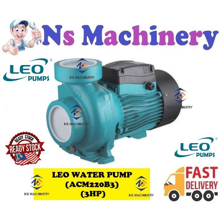 LEO ACM220B3 WATER PUMP (3HP) | Shopee Malaysia
