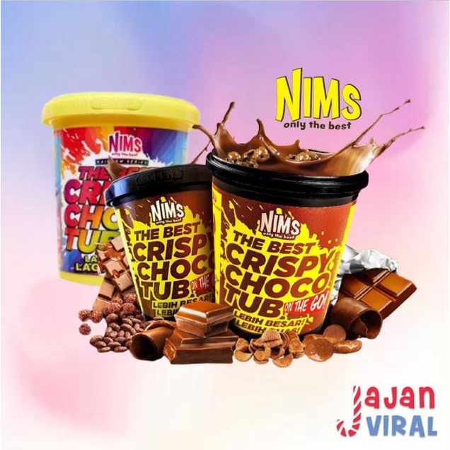NIMS CRISPY CHOCOTUB TUB COCO RICE / COCO CRUNCH / COCO BALL | Shopee ...