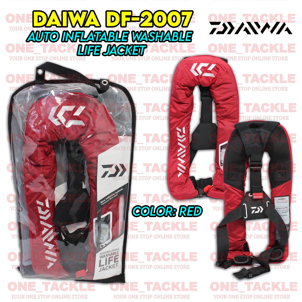 Daiwa DF-2007 / auto life jacket ( Original 100%) | Shopee Malaysia